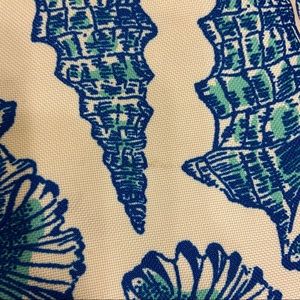 Lilly Pulitzer | Bags | Lilly Pulitzer Este Lauder Tote Blue Seashells ...